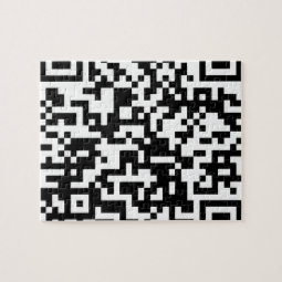 QR code design Jigsaw Puzzle | Zazzle