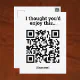 QR Code Design Postcard | Zazzle