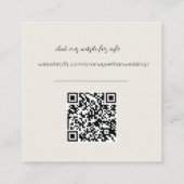 QR code Details Seashell Sandy Beach Enclosure Card | Zazzle