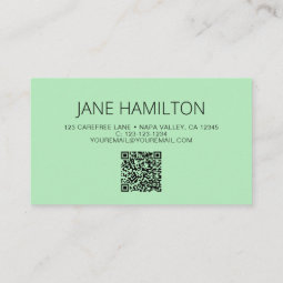 QR Code Glitter Balloons Business Card | Zazzle