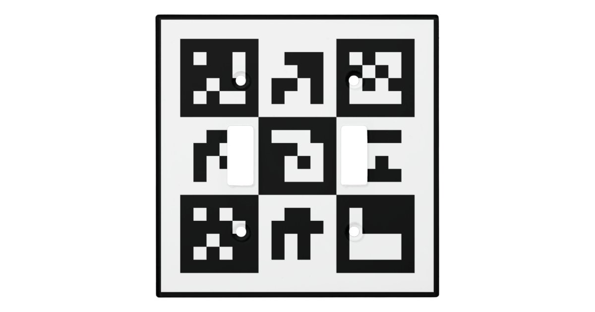 qr code light switch cover | Zazzle