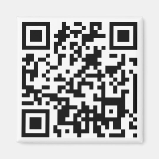 QR CODE MAGNET | Zazzle.com