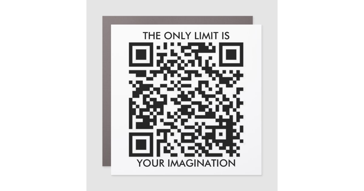 QR Code Magnet | Zazzle