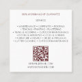 QR Code Modern Construction Builder Professional Square Business Card ...