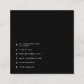 QR Code Modern Minimalist Business Calling Card | Zazzle