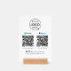 QR Code Payment | CashApp Paypal Scan to Pay Logo Holder | Zazzle
