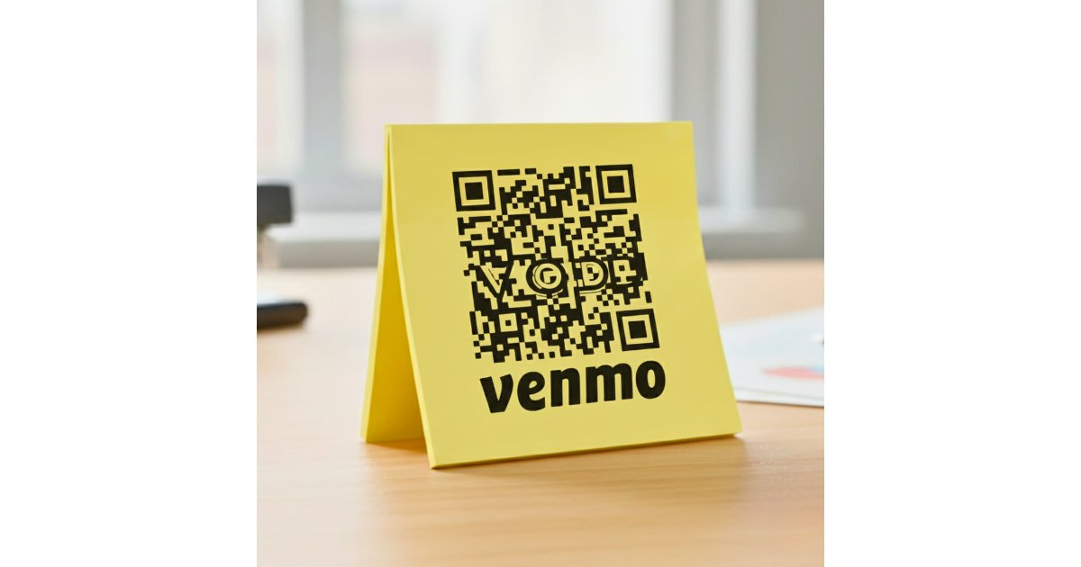 QR Code Payment Rubber Stamp | Zazzle