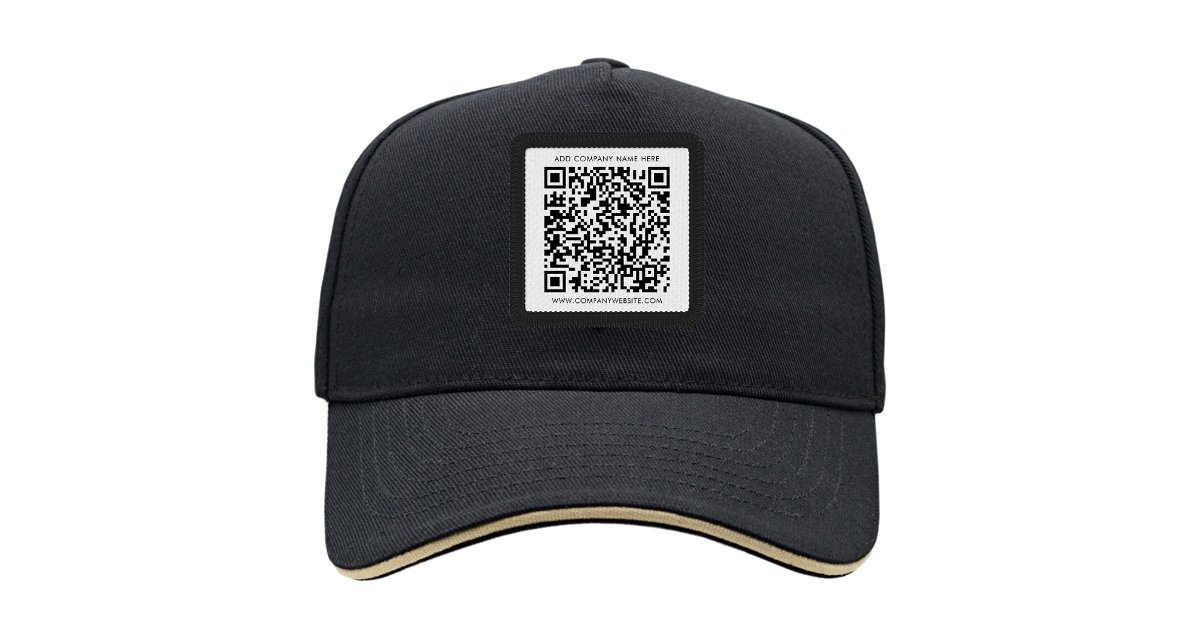 QR Code Professional Business Promotional Swag Patch | Zazzle