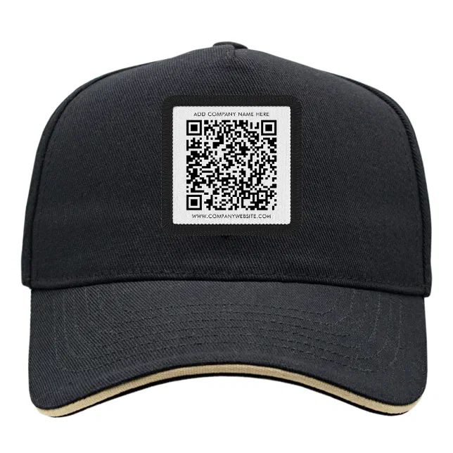 QR Code Professional Business Promotional Swag Patch | Zazzle