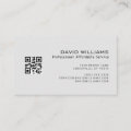 QR Code Professional Flooring and Tiler Business Card | Zazzle