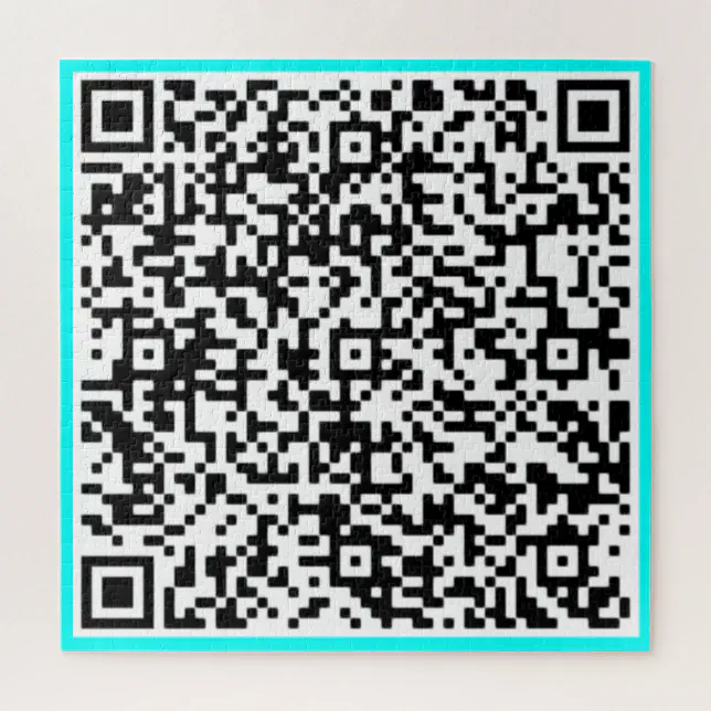 QR Code Puzzle Your Surprise Message Funny Gift | Zazzle