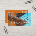 QR Code Scaffolding Contractor Business Card | Zazzle