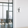QR Code Scan Me Business Logo Door Sign | Zazzle