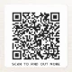 QR Code Scan to Find Out More Square Sticker | Zazzle