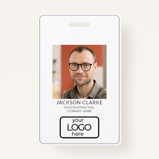 QR Code Smart Contact • Business ID Badge | Zazzle