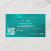 QR CODE summer holidays travel agent Business Card | Zazzle