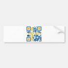QR Code Bumper Sticker Template | Zazzle.com