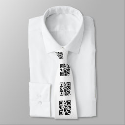 QR Code Tie | Zazzle