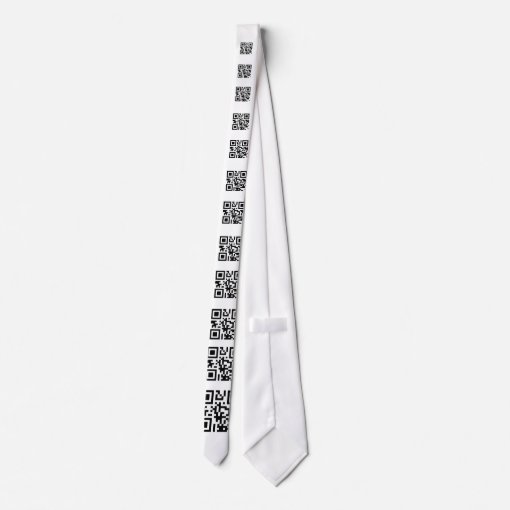 QR Code Tie | Zazzle