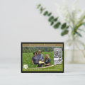 QR Code Traceable Shelftalker For Independent Farm Business Card | Zazzle