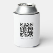 QR Code Your Business Logo Promotional Can Cooler | Zazzle