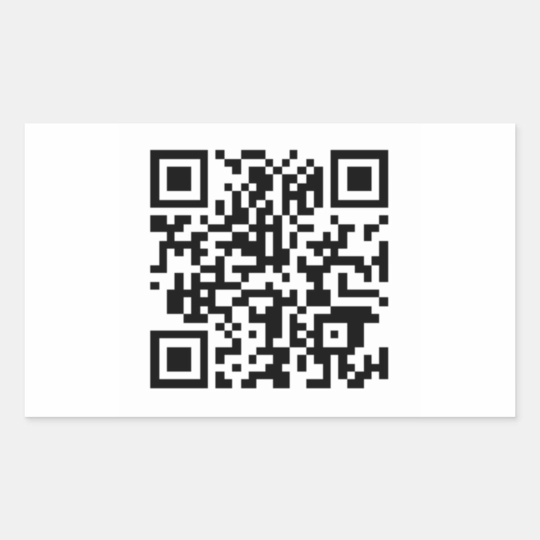 QR sticker | Zazzle