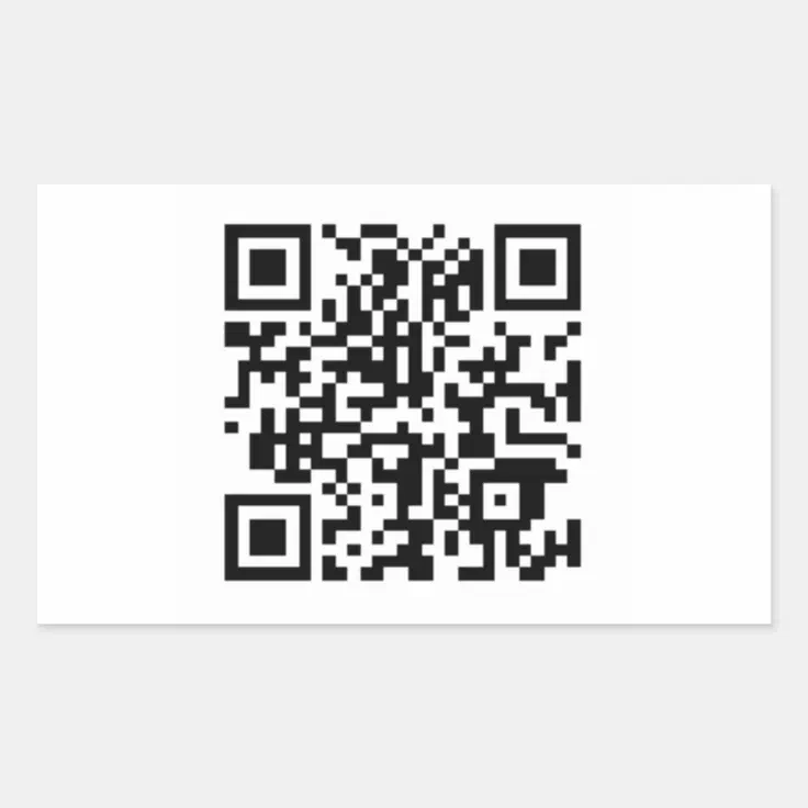 QR sticker | Zazzle
