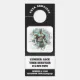 QR Tree Services Muscular Man Door Door Hanger | Zazzle