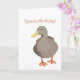 Quacky Birthday Greeting Card | Zazzle