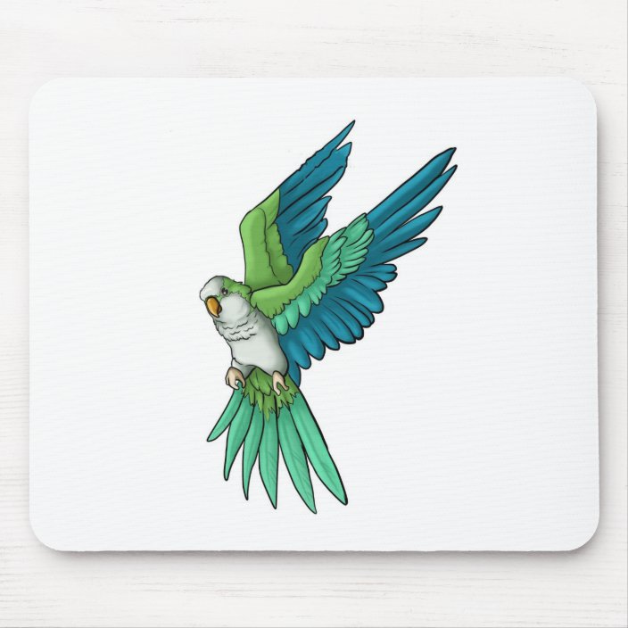Quaker Parrot Products Mouse Pad | Zazzle.com