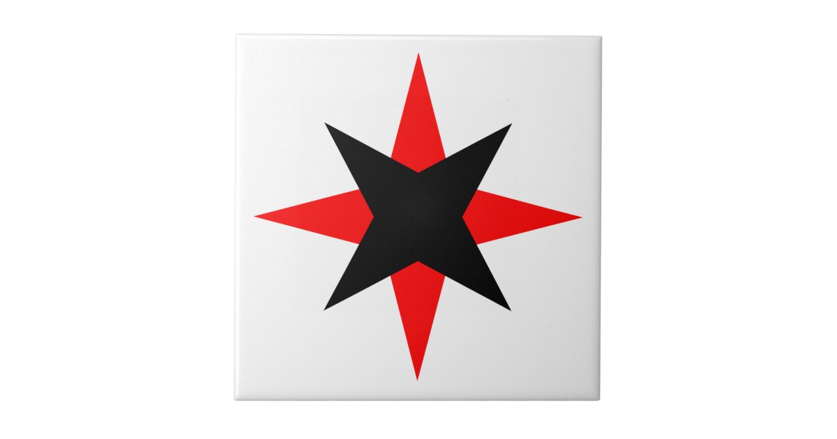 Quaker Star Ceramic Tile | Zazzle
