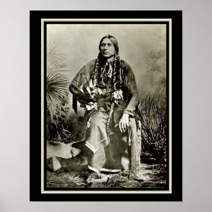 Quanah Parker- Last Comanche Chief 16 x 20 Poster | Zazzle.com