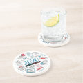 Quarantine 2020 Activities List Commemorative Coaster | Zazzle