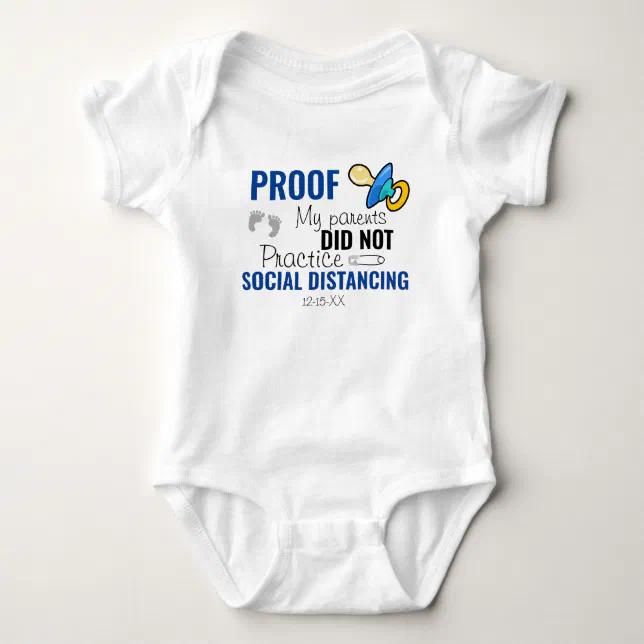 Quarantine Baby Boy Outfit Baby Bodysuit | Zazzle