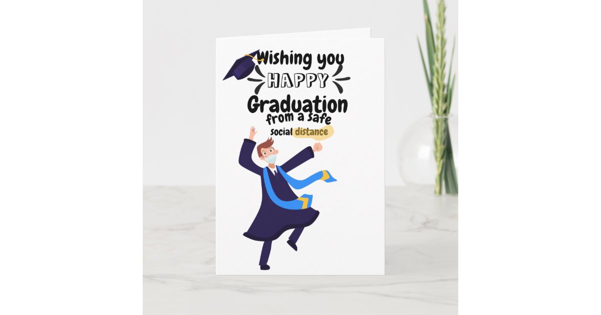 Quarantine Graduation card | Zazzle
