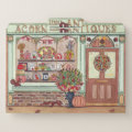 Quarter Four Decorative Seasonal Art File Folder | Zazzle