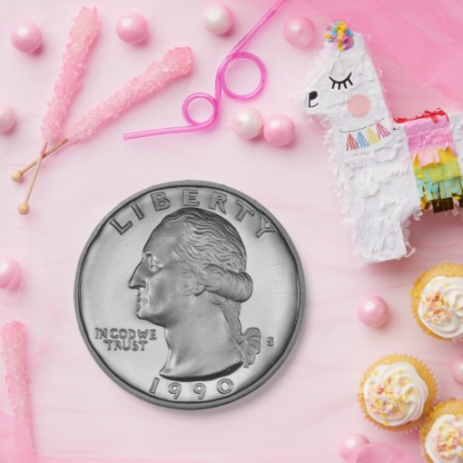 Quarter Paper Plates | Zazzle