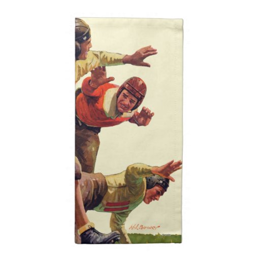 Quarterback Pass Napkin | Zazzle
