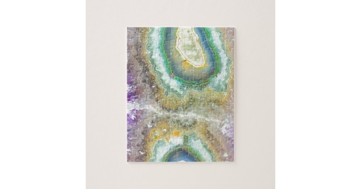 Quartz Candy Crystals Jigsaw Puzzle | Zazzle