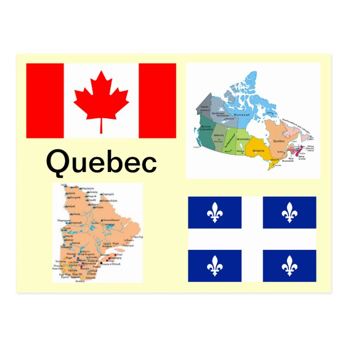 Quebec Canada Postcard | Zazzle.com