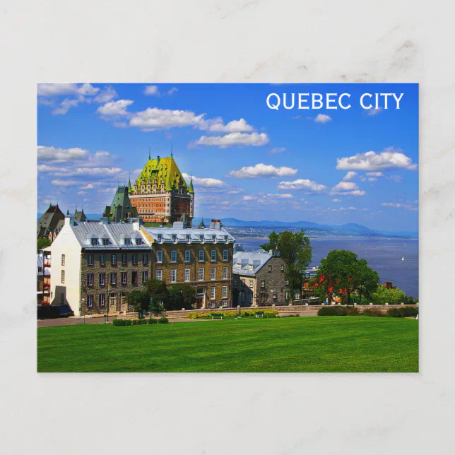 Quebec City Canada Travel Photo Postcard | Zazzle