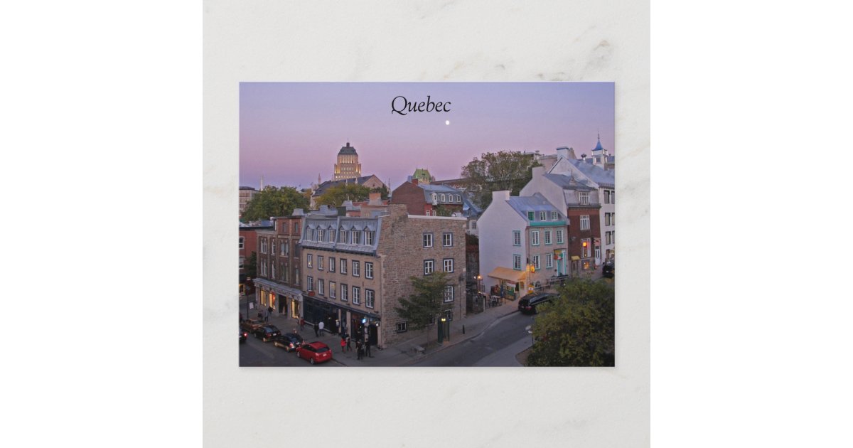 Quebec City Postcard | Zazzle
