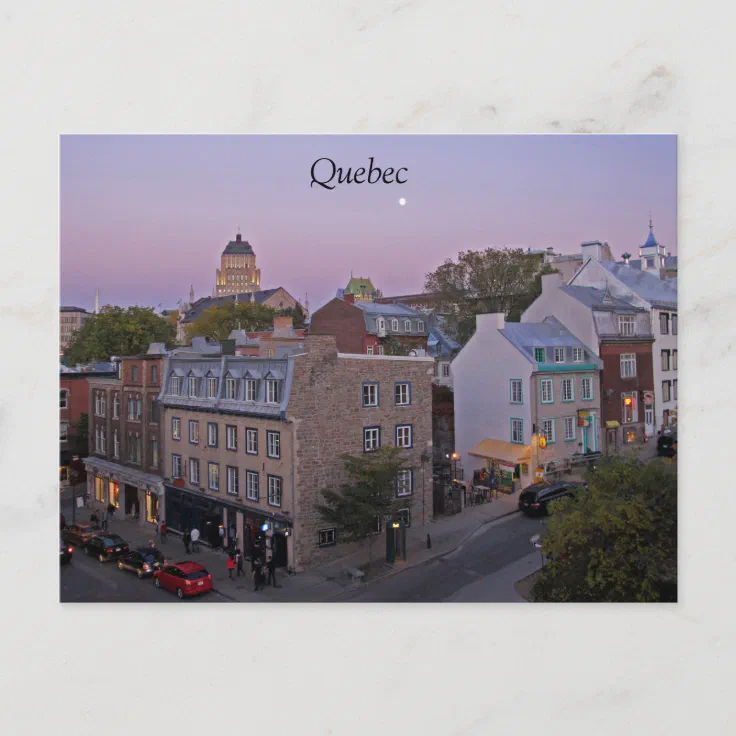 Quebec City Postcard | Zazzle