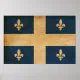 Quebec Flag Poster | Zazzle