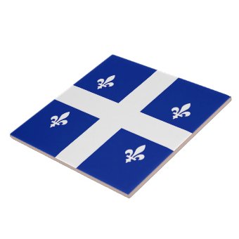 Quebec Flag Tile | Zazzle