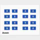Quebec Flags Graphic Rectangular Sticker | Zazzle