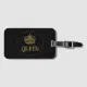 Queen and Crown Emblem Luggage Tag | Zazzle