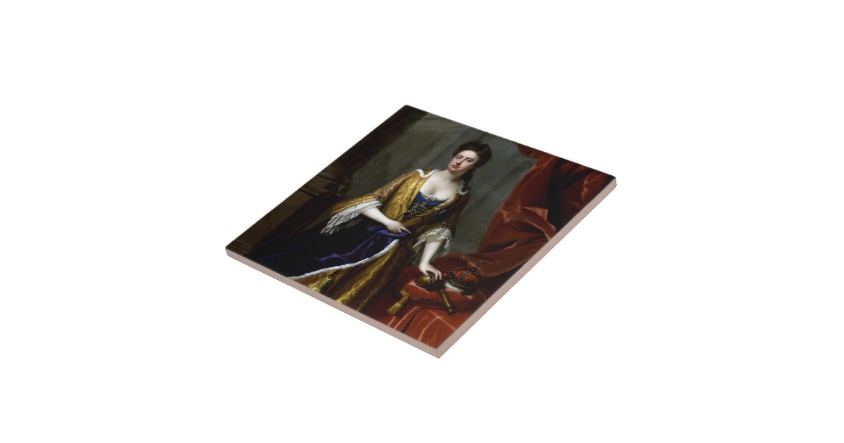 Queen Anne of Great Britain and Ireland Tile | Zazzle