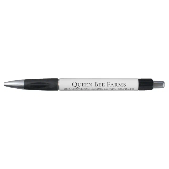 Queen Bee And Crown Promotional Pen | Zazzle