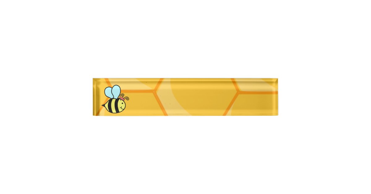 Queen Bee Desk Name Plate | Zazzle
